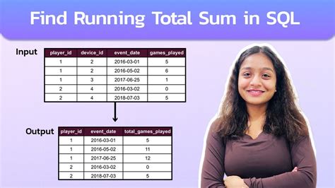 sql problem find running total of games played sql window functions