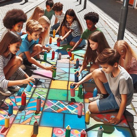 15 Creative Spray Sidewalk Chalk Ideas Step By Step Diy Guide