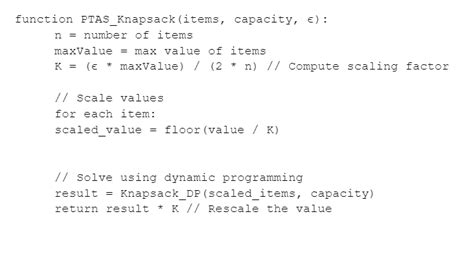 Polynomial Time Approximation Scheme And Fully Polynomial Time