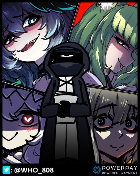 Doctor Kal Tsit Specter Ho Olheyak And Harmonie Arknights Drawn By Who Danbooru