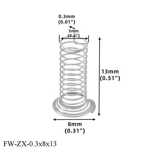 20pcs Switch Carbon Steel Electronic The Key Sensor Conical Board Flat Button Capacitive Coil