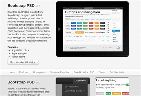 PSD Twitter Bootstrap Images Bootstrap Grid Templates Bootstrap PSD Grid Template And