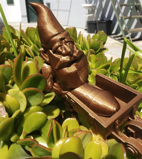 Gnome Carrying Your Penis Gnome With Wheelbarrow Rude Gnome Garden Decoration Etsy