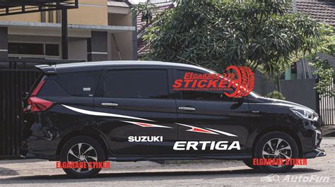 Stiker Mobil Suzuki Ertiga Cutting Stiker List Body Mobil Ertiga Stiker