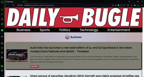 Shashwat Shinghal On Linkedin Dailybugle Newsapp Miniproject
