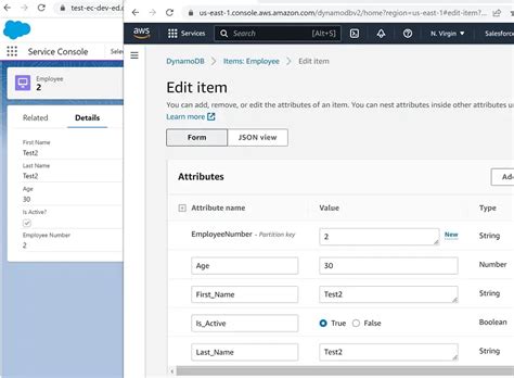 How To Setup Salesforce External Object For Amazon Aws Dynamodb
