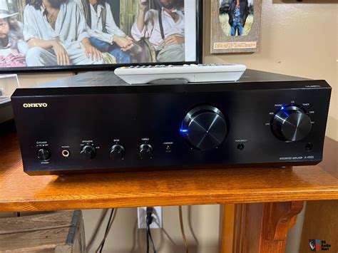 Onkyo A 9555 Integrated Amplifier Black With Original Box And Remote
