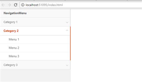 How To Create Left Navigation Menu In Html Using Jquery And Bootstrap Mindstick