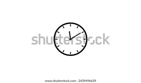 Clock Icon 24 Hours Timer Clock Stock Illustration 2439496639 Shutterstock