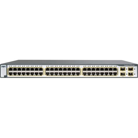 Ws C3750g 48ps S Switch Cisco Catalyst 3750g Poe Network Devices
