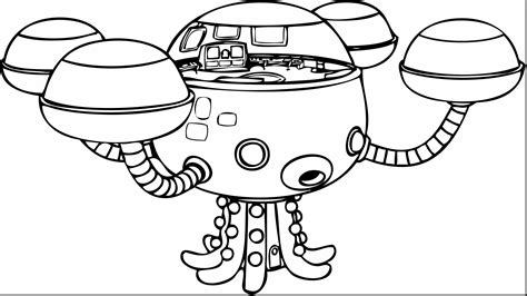Octonauts Colouring Pages Tweak