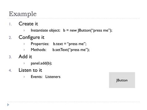 Ppt Java Swing Gui And Event Driven Programming Powerpoint Presentation Id2504947