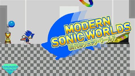 ¡un Engine 2d Increible Modern Sonic Worlds Youtube