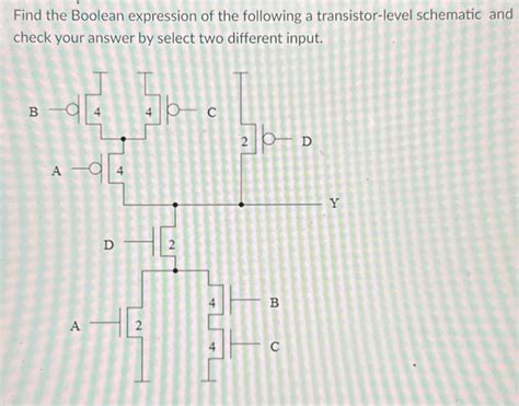 Solved Find The Boolean Expression Of The Following A