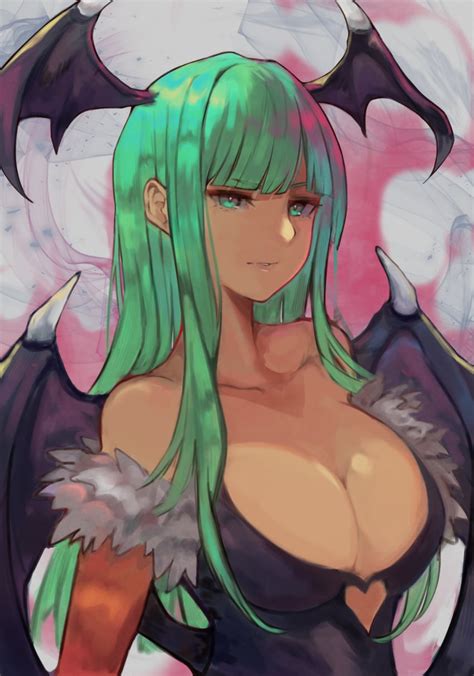Morrigan Aensland Vampire Drawn By Levvellevvel Danbooru