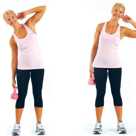Oblique Crunch Standing