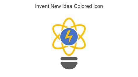Invent New Idea Colored Icon In Powerpoint Pptx Png And Editable Eps Format PPT Template