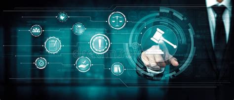 Compliance Rule Law And Regulation Graphic Interface For Business