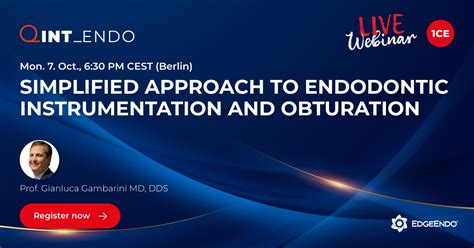 Simplified Approach To Endodontic Instrumentation And Obturation