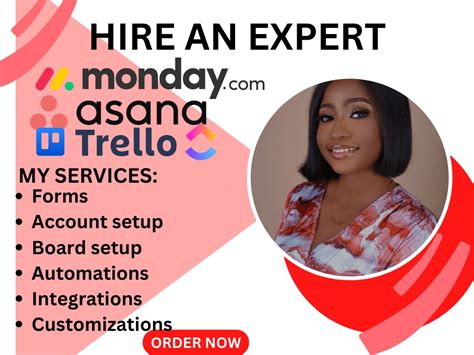 The Setup Of Your Monday Crm Asana Clickup Trello Upwork