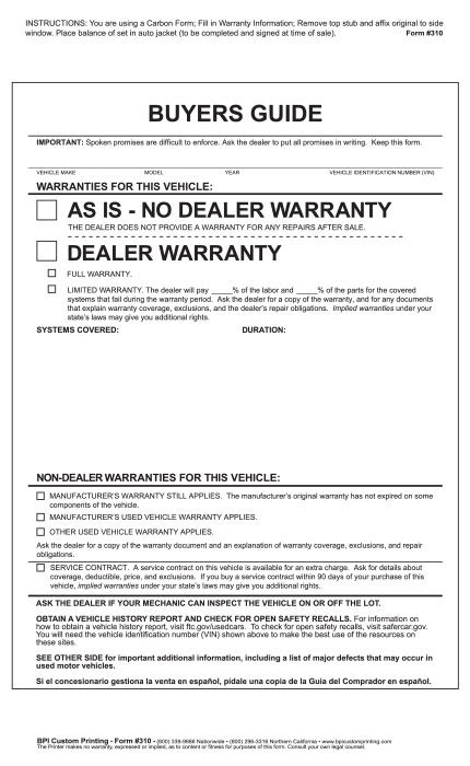 Buyers Guide With Tape Bpi Custom Printing