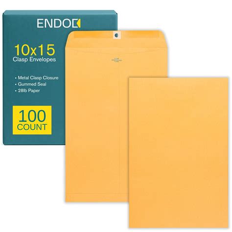 Letter Size Manila Envelopes