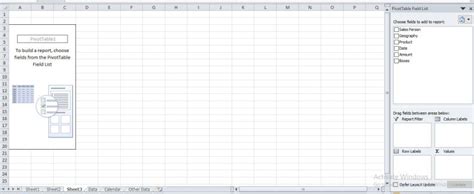 How To Use The Pivot Table For Basic Analysis A Click Any Cell In The