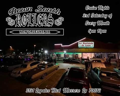 Down South Rollers Cruise Nights Marrero La Carcruisefinder