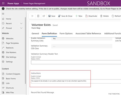 Using Dataverse Low Code Plug Ins With Power Pages The Readyxrm Blog By Nick Doelman