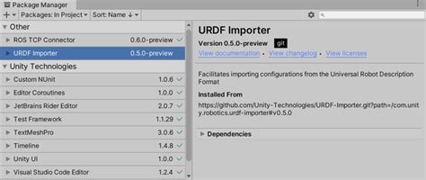 从unity Robotics Hub入门unity Ros Csdn博客