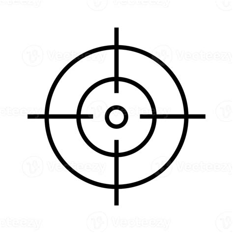 Simple Target Icon Element 20950989 Png