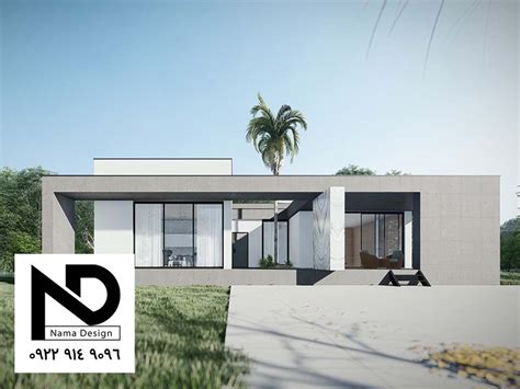 نمای ساختمان یک طبقه تصاویر پروژه های اجرا شده نمادیزاین