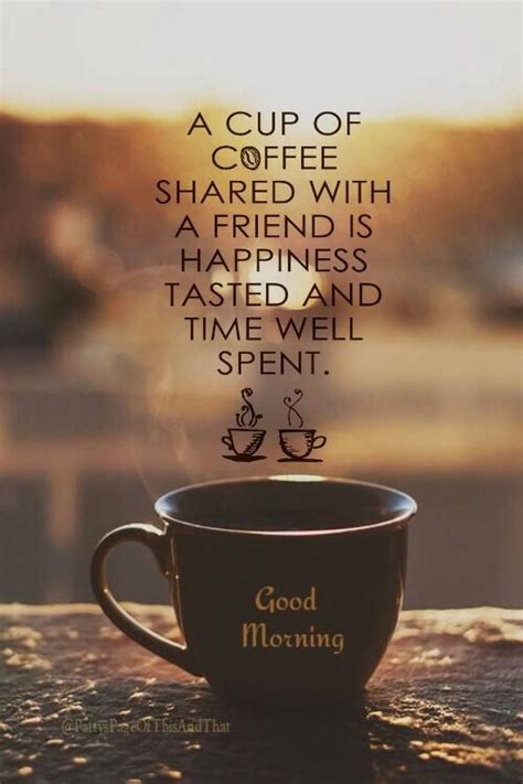Good Morning Coffee Quote