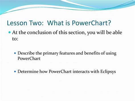 Lesson Two What Is Powerchart Ppt Download
