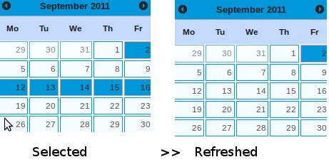 Javascript How To Get Datepicker To Be Highlighted Upon Refresh Stack Overflow