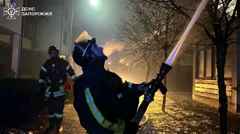 Удар шахедів по Запоріжжю 1 березня — ДСНС завершила роботи з ліквідації наслідків атаки Nv