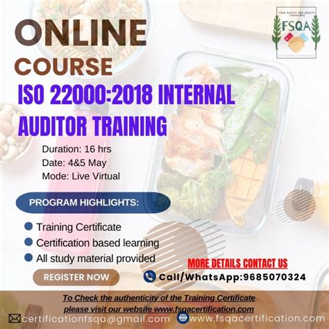 Fsqa Certification Pvt Ltd Iso Certification Consultation Training And Education On Linkedin
