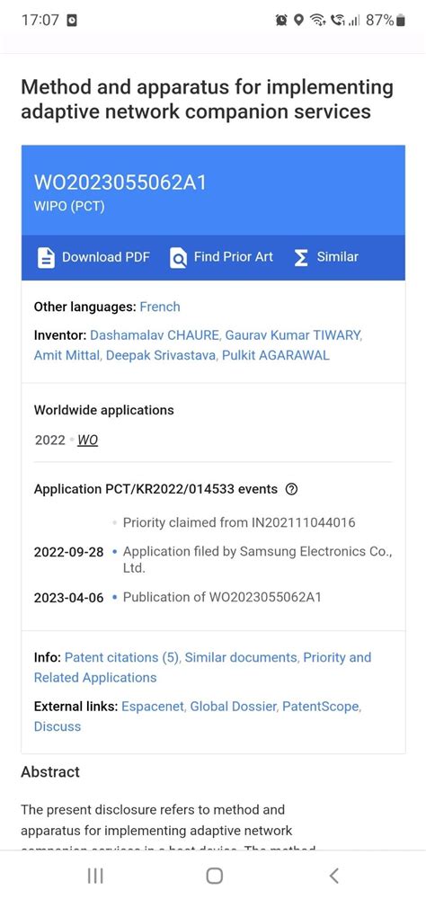 Deepak Srivastava On Linkedin Happy To See Publication Our Patent Wo Finally