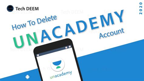 How To Delete Unacademy Account YouTube