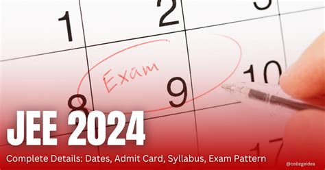 JEE Main 2024 Exam Dates Highlight Registration Syllabus