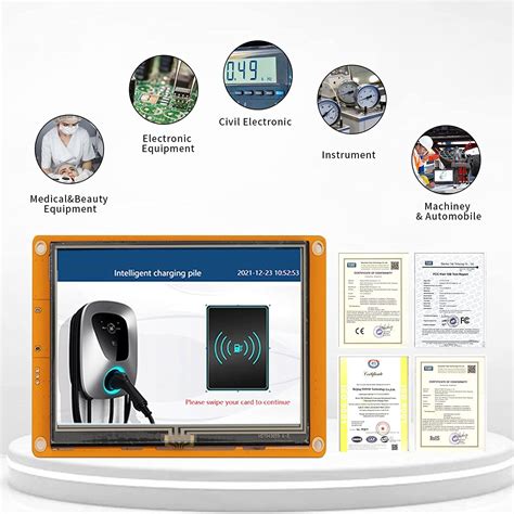 Buy Scbrhmi 5 Inch Touch Screen Display Hmi Tft Lcd Module With Program Usb For Arduino Esp32