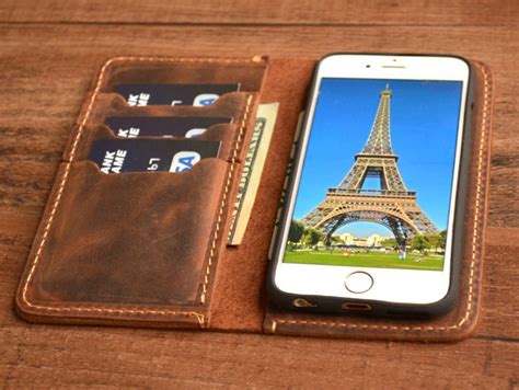 Iphone 11 Wallet Case Iphone 11 Walletleather Etsy