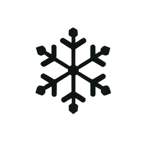 Simple Snowflake Svg