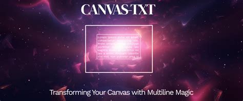Canvas Txt Npm