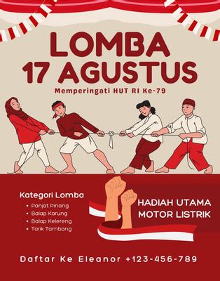 Gratis Desain Contoh Hut Ri Canva