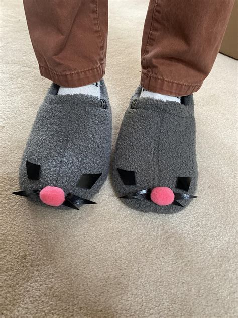 Handmade Mole Slippers R2007scape