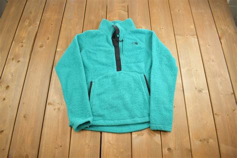 Vintage 1990s The North Face Womens Denali Fleece Jacket Size S Etsy