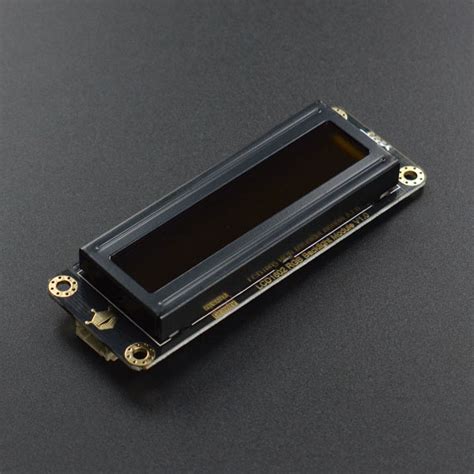 Gravity I C X Arduino Lcd With Rgb Font Display Sku Dfr Dfrobot