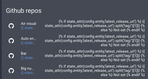 🔹 Template Entity Row Put Templates In An Entities Row Dashboards And Frontend Home