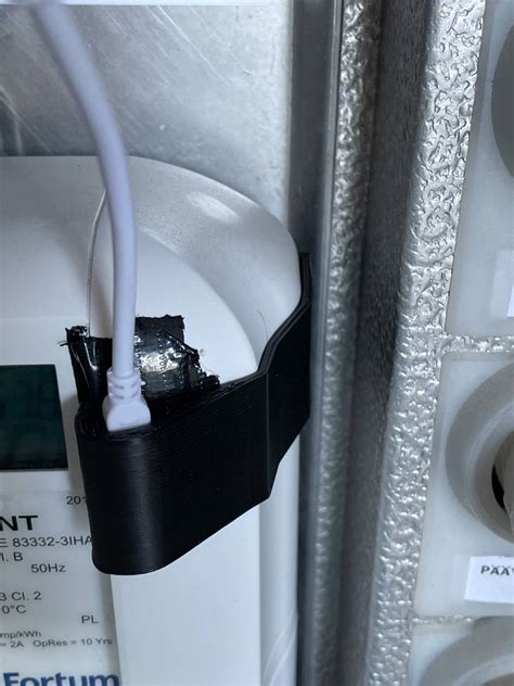 Echelon Telvent Power Meter Led Pulse Sensor Holder By Sammy Linden Download Free Stl Model